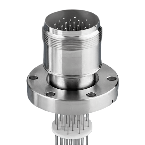 Multipin Feedthrough, 6 Pins, 0.056" (1.4mm) Diameter Conductors, 2.75 ...