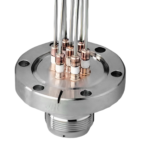 Multipin Feedthrough, 7 Pins, 0.092" (2.3mm) Diameter Conductors, 2.75 ...