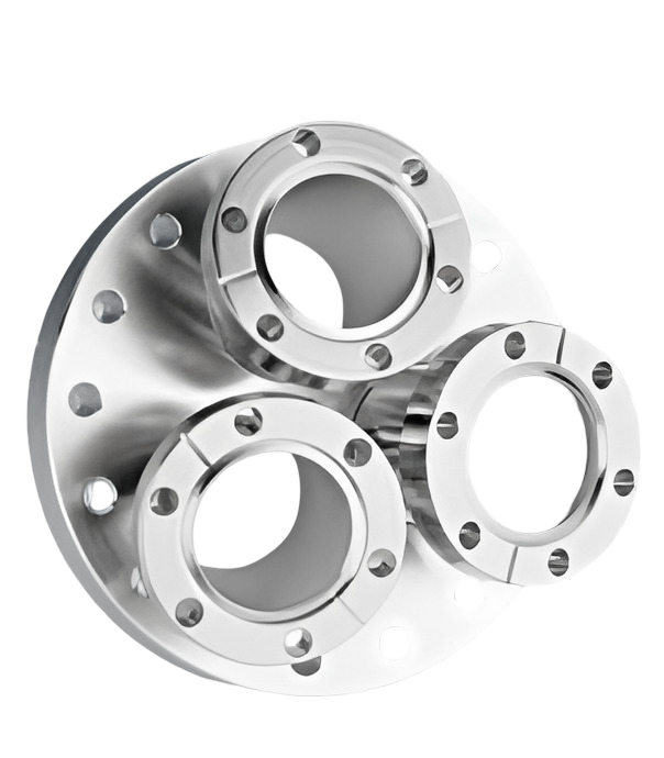 Multiport Angled Fittings | Electropolished UHV CF Components | MDC ...