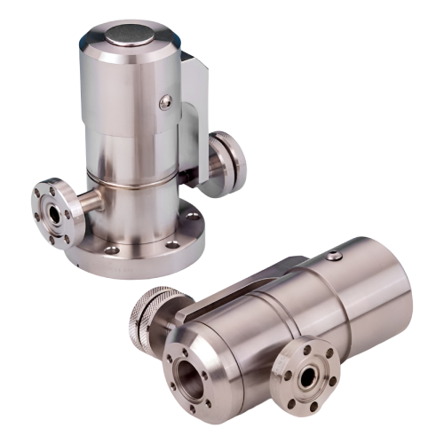Precision UHV Leak Valve 1.33 inch CF Metric DN16CF Sapphire Poppet ...