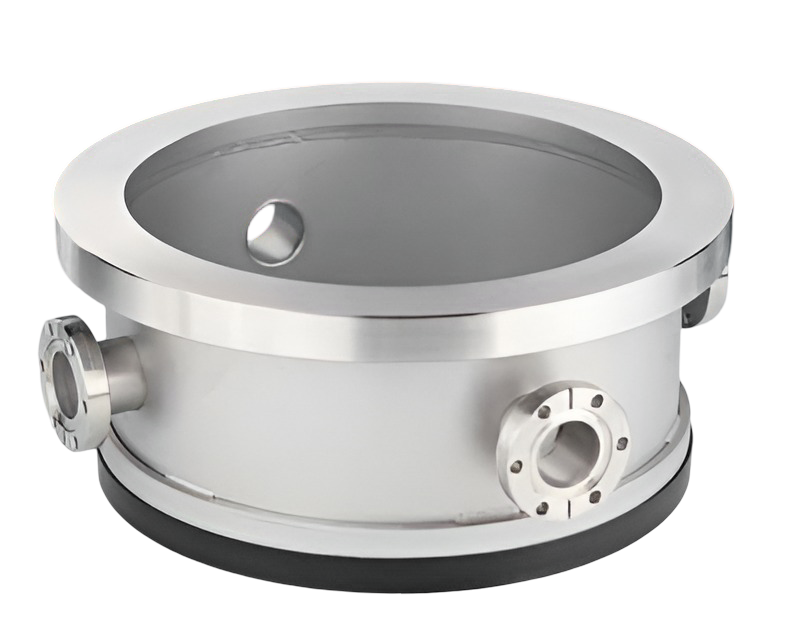 Vacuum Chambers | Stainless Steel Bell Jars, Baseplates & Feedthrough ...